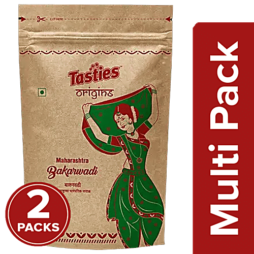 Buy Tasties Origins Bakarwadi, Maharashtra Snack Online at Best Price ...
