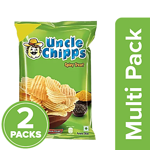Buy Uncle chipps Spicy Treat Potato Chips Online at Best Price of Rs ...