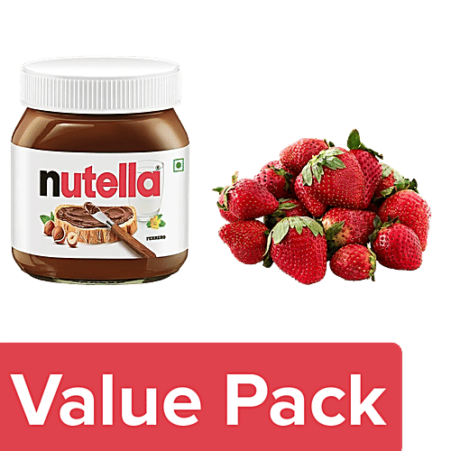 Buy bb Combo Nutella Hazelnut Spread With Cocoa, 350 g + fresho ...