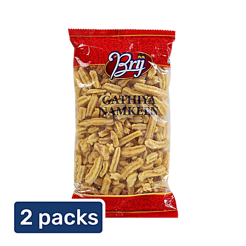 Buy BRIJ Gathiya Namkeen Online at Best Price of Rs null - bigbasket