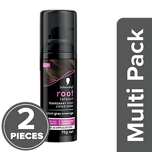 Buy Schwarzkopf Root Retouch Temporary Root Cover Spray - Instant Grey ...