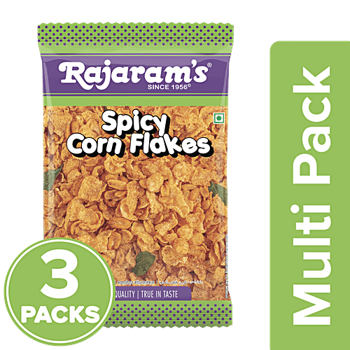 Buy Rajaram's Spicy Corn Flakes Online at Best Price of Rs null - bigbasket