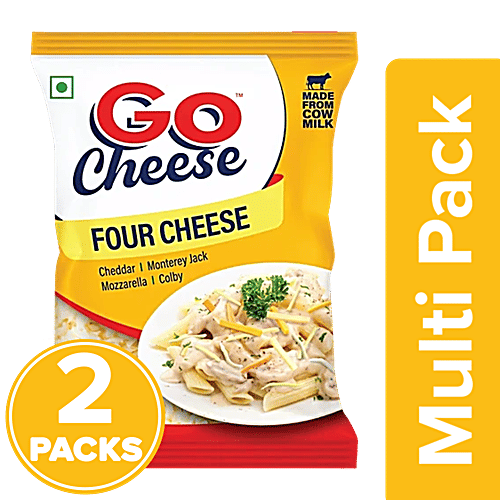 Buy Go Cheese Shredded Four Cheese Online at Best Price of Rs null ...