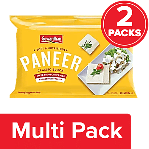 Buy Gowardhan Paneer - Classic Block Online at Best Price of Rs null ...
