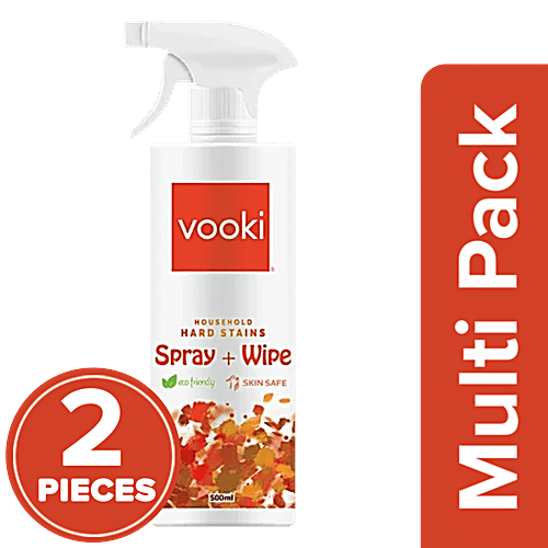 Buy Vooki Household Hard Stain Spray + Wipe Online at Best Price of Rs ...