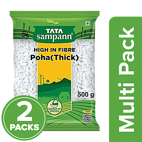 Buy Tata Sampann Poha - Thick Online at Best Price of Rs null - bigbasket
