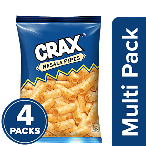 Buy Crax Masala Pipes Puffs Online at Best Price of Rs null - bigbasket