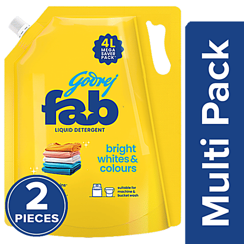 Buy Godrej Fab Liquid Detergent For Machine & Bucket Wash Online at ...