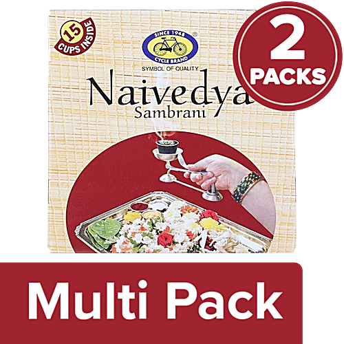 Buy Cycle Naivedya Sambrani Cups - With Holder Online at Best Price of ...