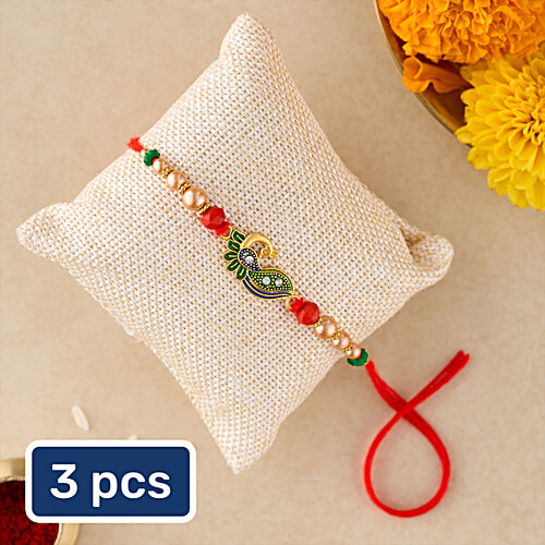 Buy Daivya Sparsh by bigbasket Mayur Pendant Rakhi Online at Best Price ...