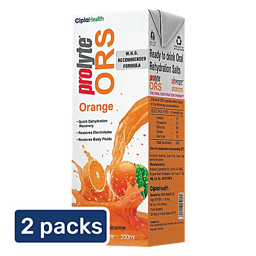 Buy Prolyte ORS Orange Drink Online at Best Price of Rs null - bigbasket