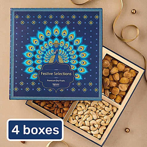Buy bb Royal Premium Gift Box - Almonds, Raisins, Cashews, Apricots ...