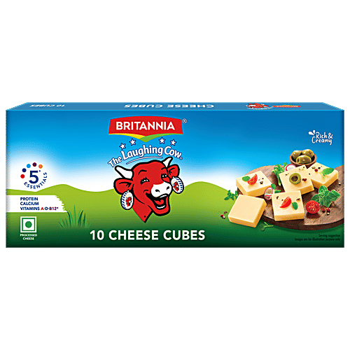 Buy Britannia Cheese Cubes Classic 200 Gm Carton Online At Best Price ...