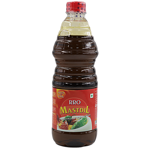 Buy Rro Oil Premium Mustard Kachi Ghani 500 Ml Bottle Online at the Best Price of Rs 101 - bigbasket
