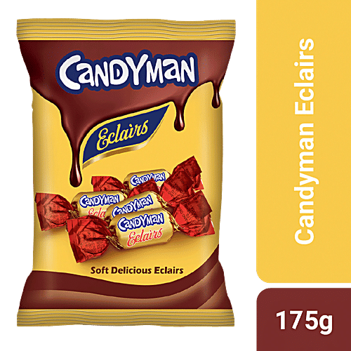 Buy Candyman Chocolate Eclairs 290 Gm Pouch Online At Best Price of Rs ...