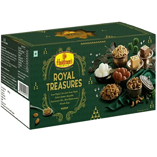 Buy Haldiram's Gift Pack - Royal Treasures Online at Best Price of Rs 615.75 - bigbasket