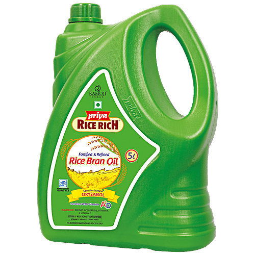 Buy Priya Refined Oil Rice Bran 5 Ltr Can Online at the Best Price of Rs 1080 - bigbasket