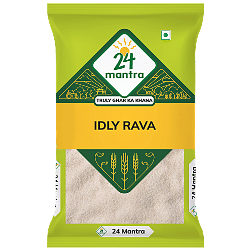 Buy 24 Mantra Organic Rava Idly 500 Gm Pouch Online At Best Price of Rs ...