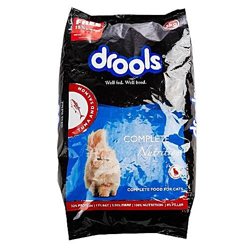 Buy Drools Complete Nutrition For Cats Tuna And Salmon 3 Kg Online At ...