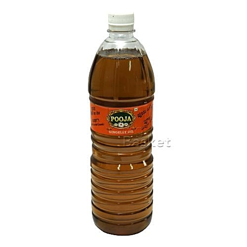 Buy Pooja Gingelly Oil 1 Ltr Online at the Best Price of Rs 270 - bigbasket