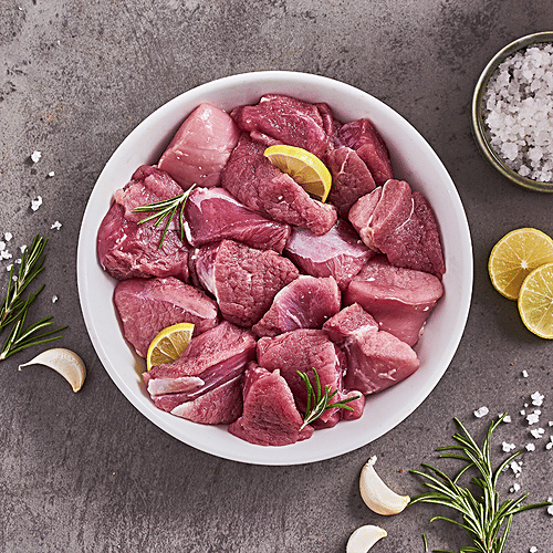 Buy Fresho Mutton Boneless 500 Gm Online at the Best Price of Rs 610 ...