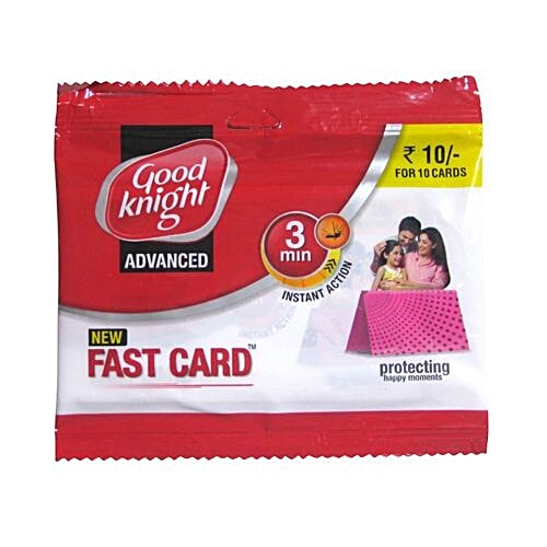 Buy Good Knight Fast Card 10 Cards Online At Best Price of Rs 10 ...