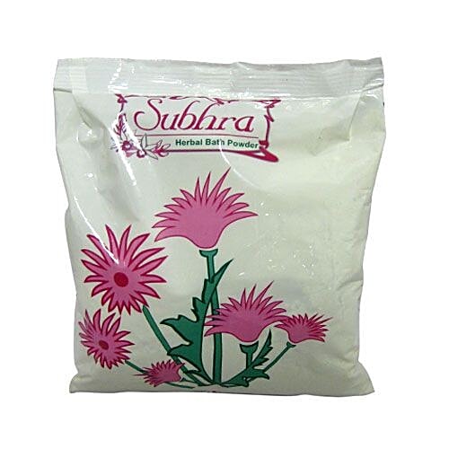 Buy Subhra Herbal Bath Powder 500 Gm Pouch Online at the Best Price of ...
