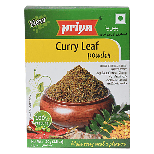 Buy Priya Powder Curry Leaf 100 Gm Online at the Best Price of Rs 33 ...