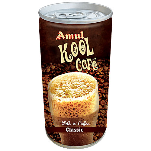 Buy Amul Kool Cafe Milk Coffee 200 Ml Can Online At Best Price of Rs 35 ...