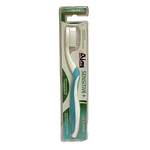 Buy Ajay Toothbrush Sensitive Ultra Soft 1 Pc Online at the Best Price ...