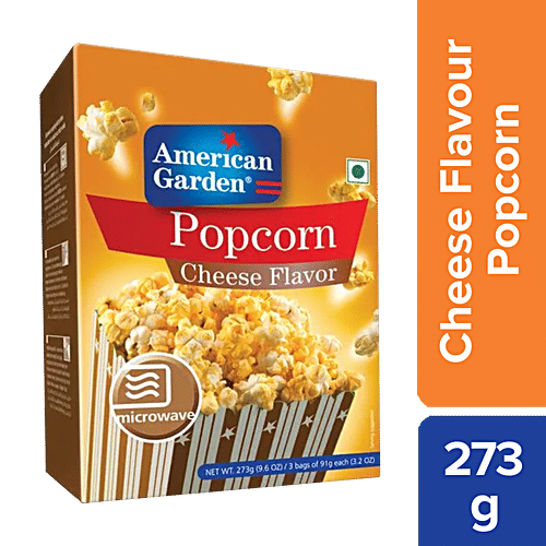 Buy American Garden Microwave Popcorn - Cheese 273 gm Carton Online at ...