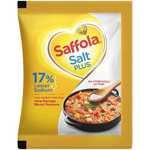 Buy Saffola Salt Less Sodium 1 Kg Pouch Online At Best Price of Rs 47.5 ...