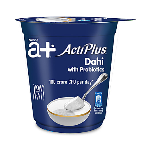 Buy Nestle Probiotic Dahi Acti Plus 400 gm Cup Online At Best Price of ...