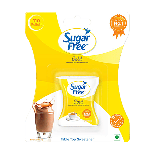 Buy Sugar Free Gold Sweetener Tablets 100 Pcs Pouch Online at the Best ...