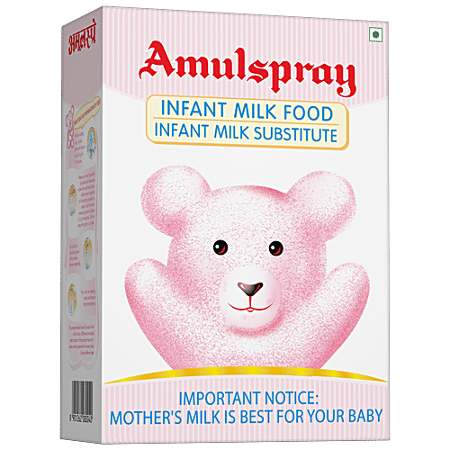 Buy Amul Infant Milk Food Amulspray 500 Gm Carton Online at the Best ...