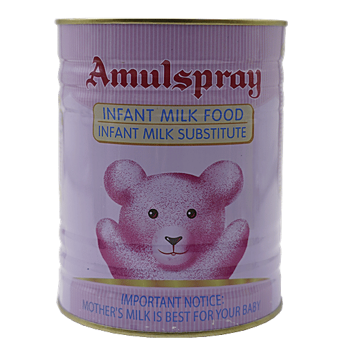 Buy Amul Infant Milk Food Amulspray 1 Kg Tin Online at the Best Price ...