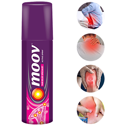 Buy Moov Spray Instant Pain Relief Specialist 35 Gm Online At Best ...