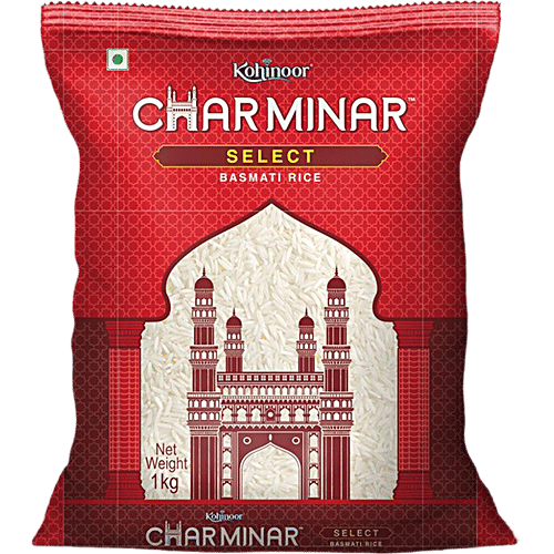 Buy Kohinoor Basmati Rice Special Charminar 1 Kg Pouch Online at the ...