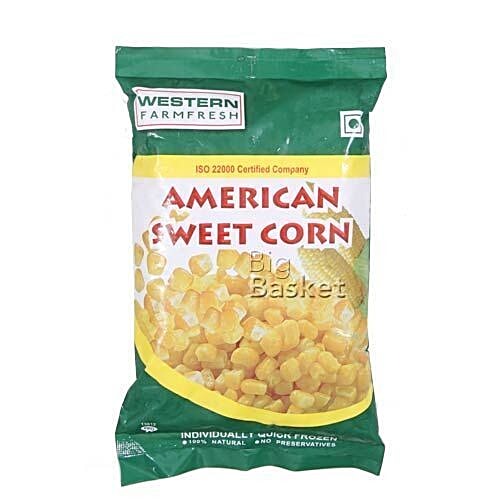 Buy Western Farm Fresh American Sweet Corn 500 Gm Pouch Online at the ...