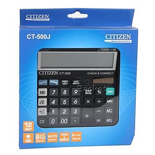Buy Citizen Electronic Calculator - Big Display 12 Digits Online at ...