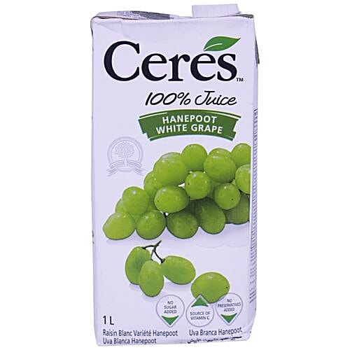 Buy Ceres Fruit Juice - 100 % Hanepoot White Grape Online at Best Price ...