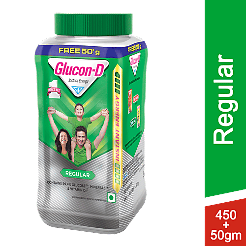 Glucon-D Glucon-D Instant Energy Nutrition Drink - Regular - Compare Prices & Nutrition Analysis ...