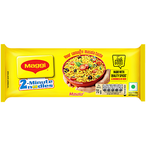 Buy Maggi Noodles Masala 280 Gm Pouch Online At Best Price of Rs 50.5 ...