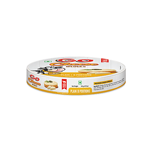 Buy Gowardhan Cheese Wedges Soft Creamy 140 Gm Box Online at the Best ...
