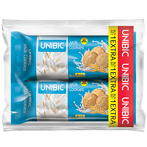 Buy Unibic Cookies - Milk 100 gm Pouch Online at Best Price. of Rs 50 ...
