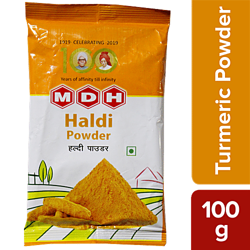 Buy Mdh Powder Haldi 100 Gm Poly Pack Online At Best Price of Rs 45 ...