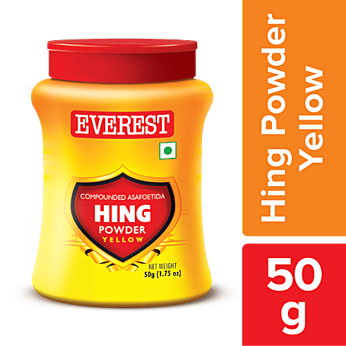 Buy Everest Powder Hing Asafoetida Yellow 50 Gm Jar Online At Best ...