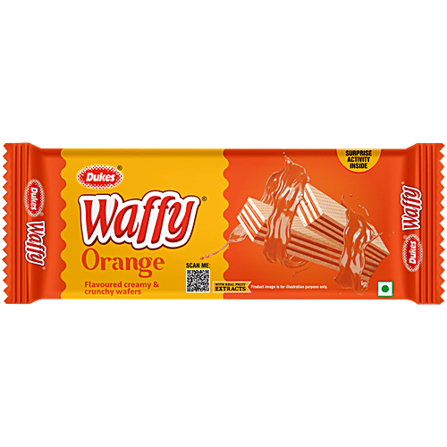 Buy Dukes Wafers Waffy Orange Flavor 75 Gm Pouch Online At Best Price ...
