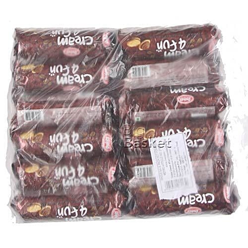 Buy Dukes Biscuits - Cream 4 Fun (Chocolate) Online at Best Price of Rs ...