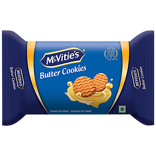Buy Mcvities Cookies Butter 200 Gm Pouch Online at the Best Price of Rs ...